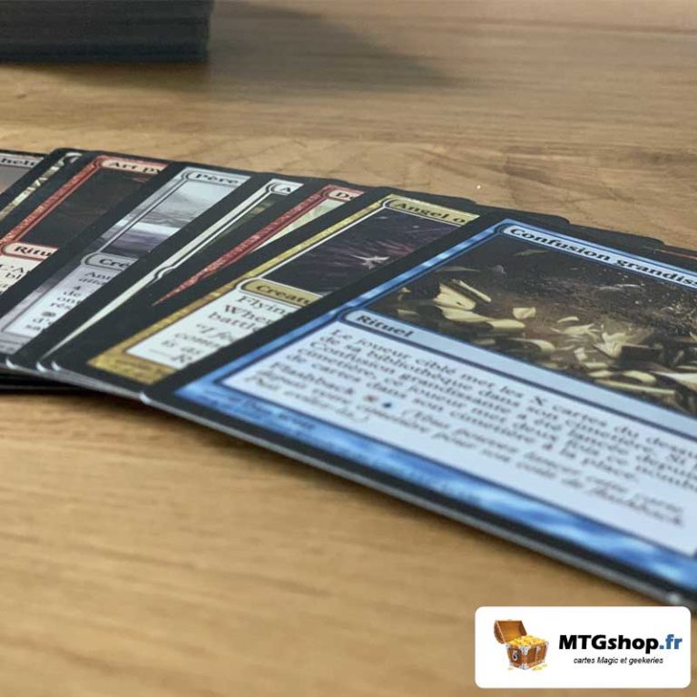 Magic the Gathering : lot de 50 cartes rares dont 5 cartes foils (45+5 ...